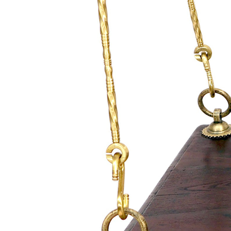 (6ft x 4 pc) Simple Brass Chain