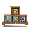 Four Drawer Ceramic Chest