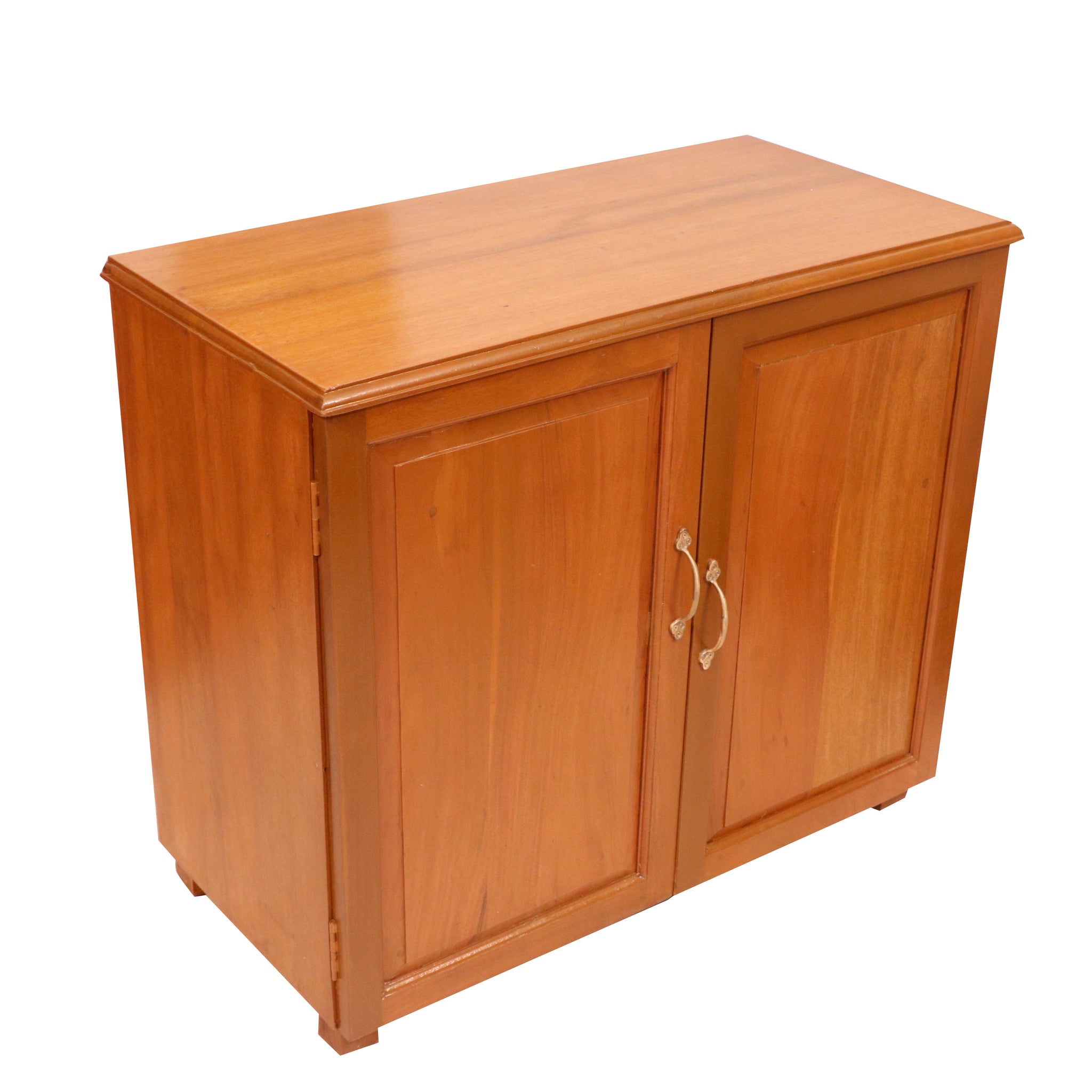 Eastern Light Finish Handmade Indian Wooden Multi-Storage Cabinet for Home