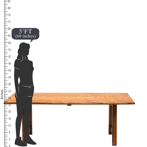 Heritage finish Teak Long Table