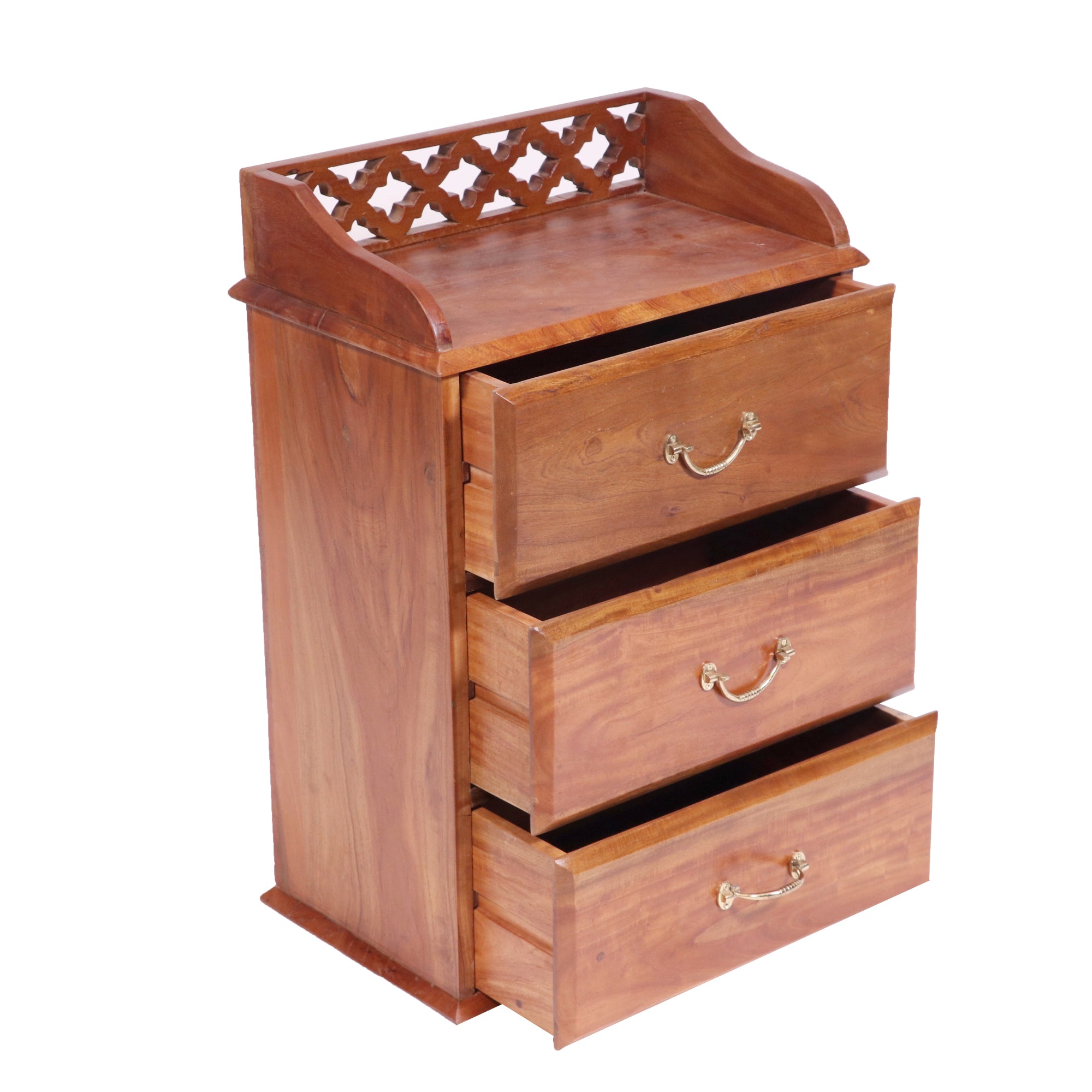 Organize in Style: Discover the 3-Drawer Bedside Panel | Shop Now!