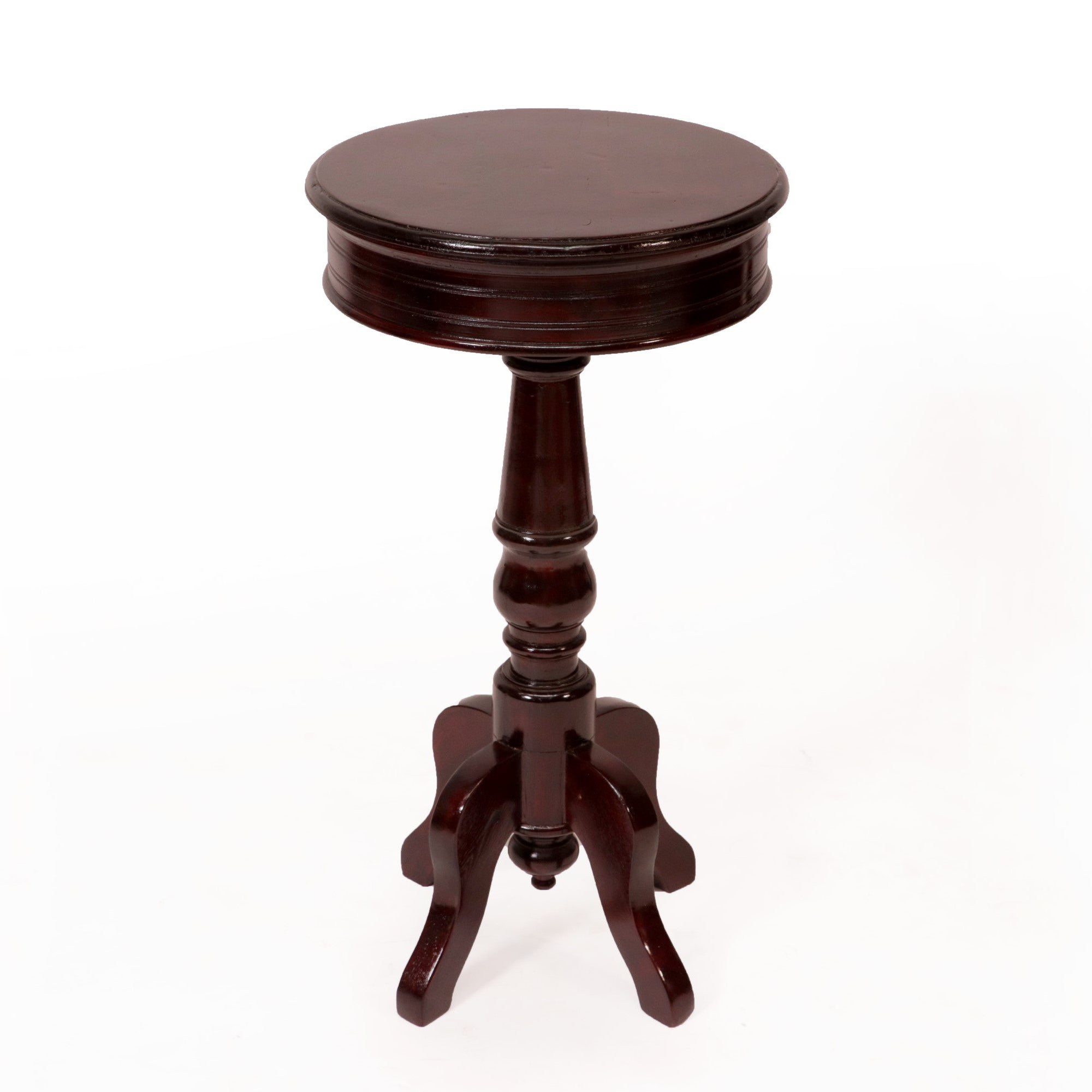 Compact Teak End Table - Space-Saving Elegance for Your Living Space