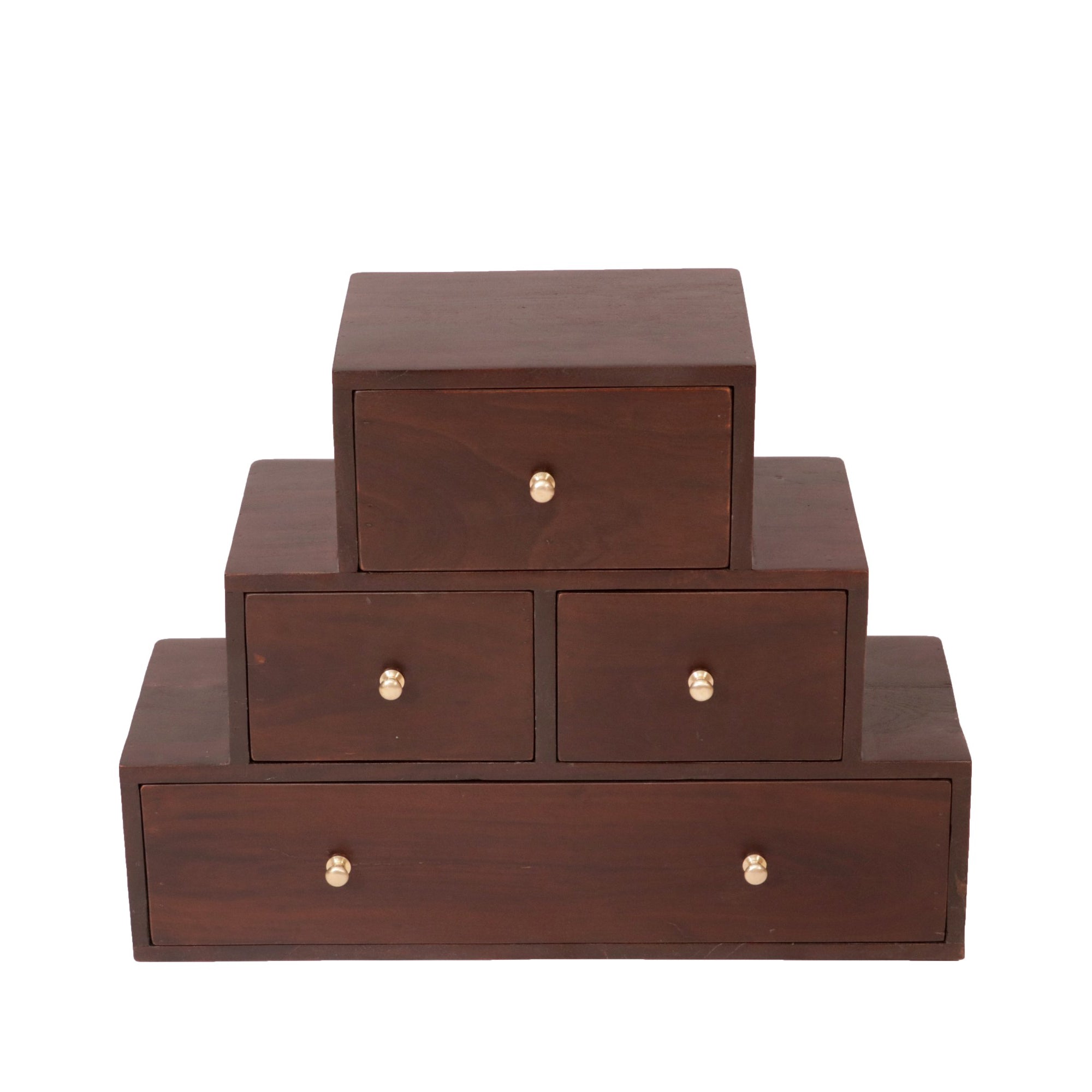 Wooden Tower Drawer Chest