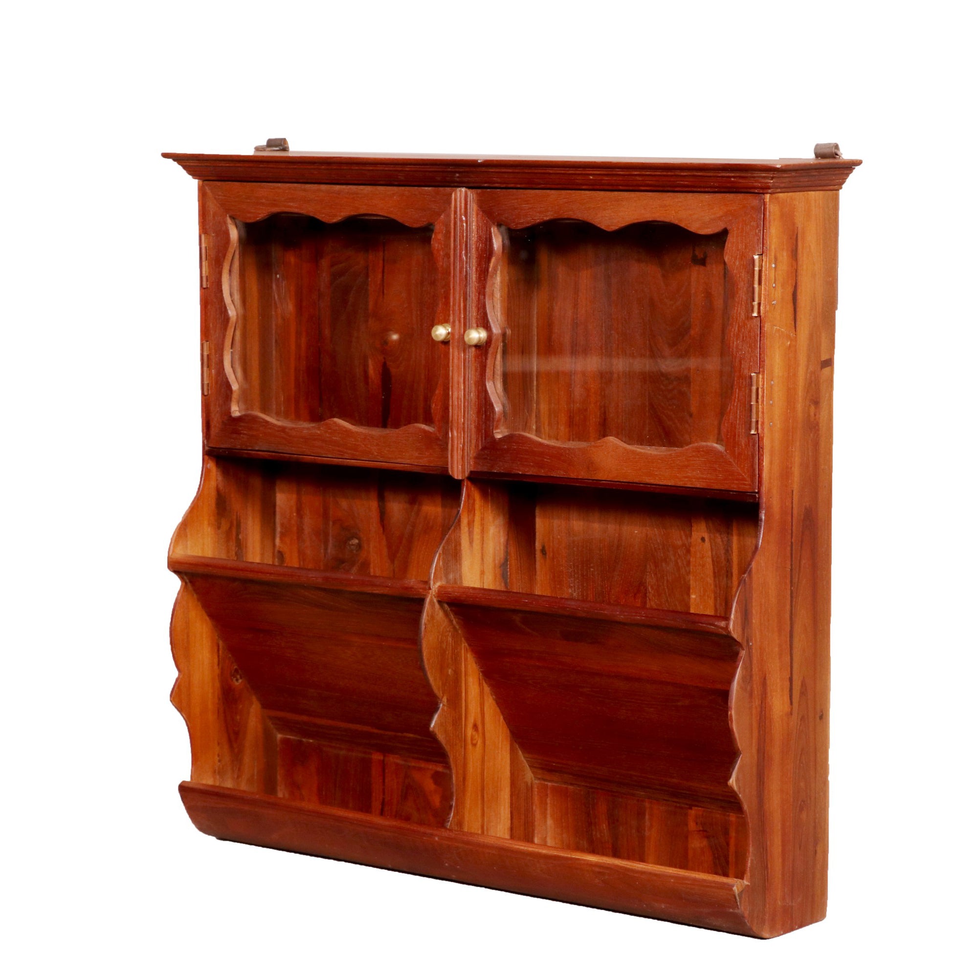 Wall-hanging Wide Paper or Magazine Holder