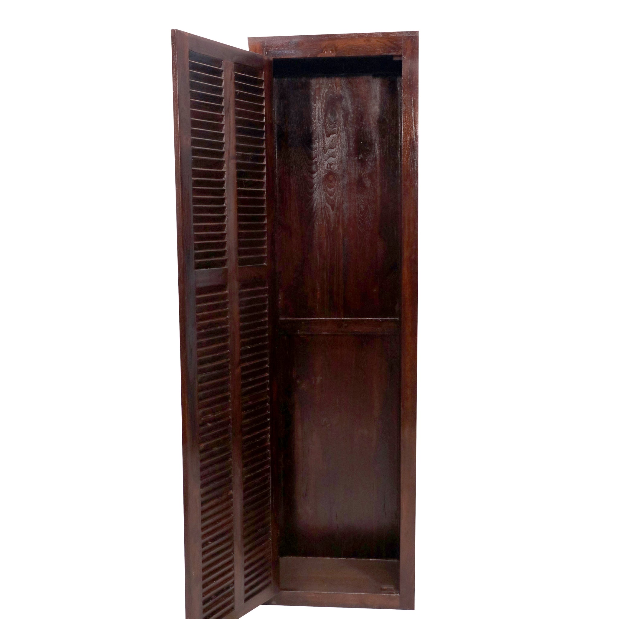 Long Shuttered Single Door Cabinet
