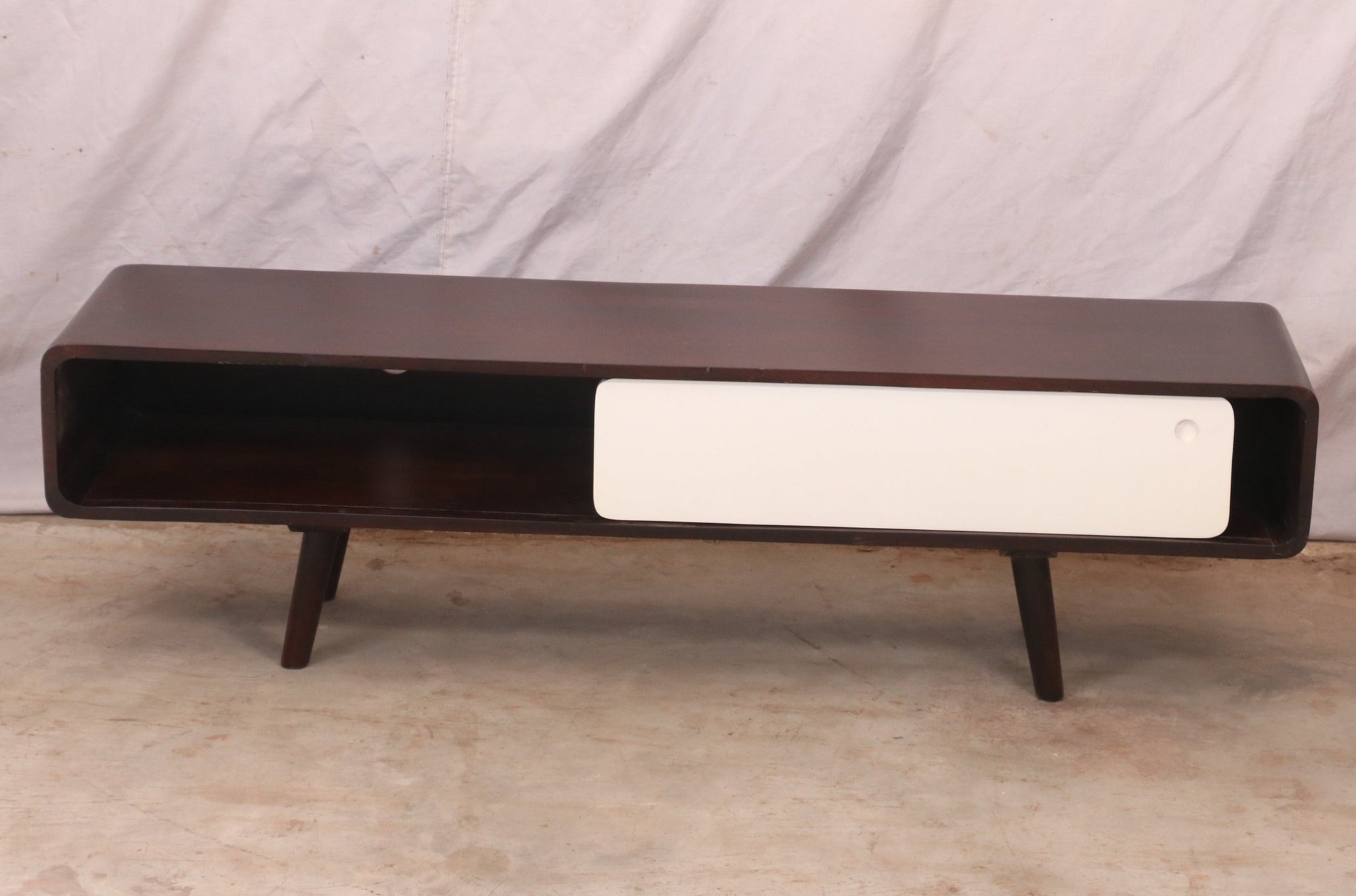 Vintage Modern Touch Finished Handmade Wooden TV Stand