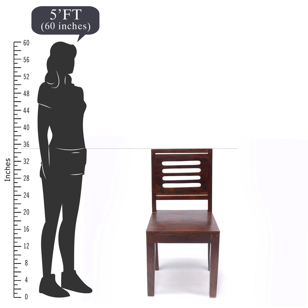 Compact Back Dining Chair