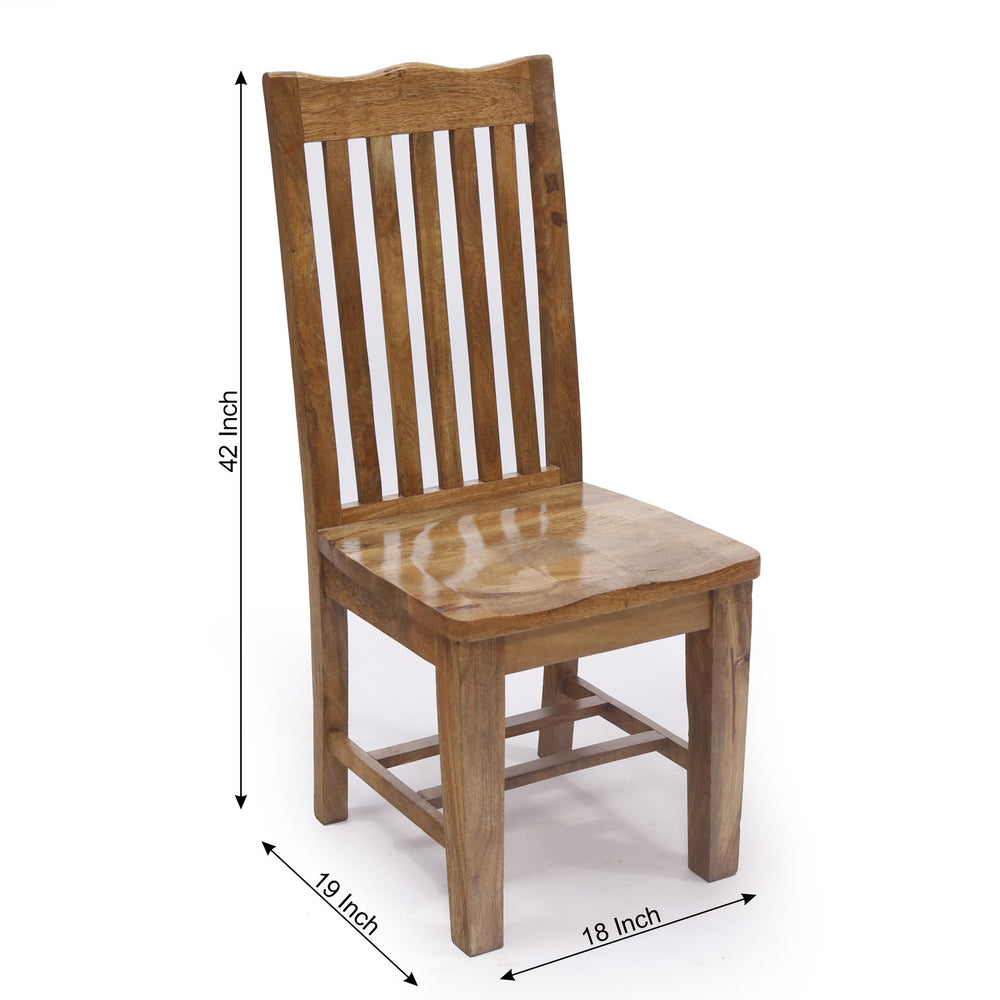 Simple Long Back Dinning Chair