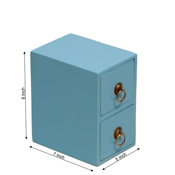 Serene Colorful Desk Organizer (Blue)