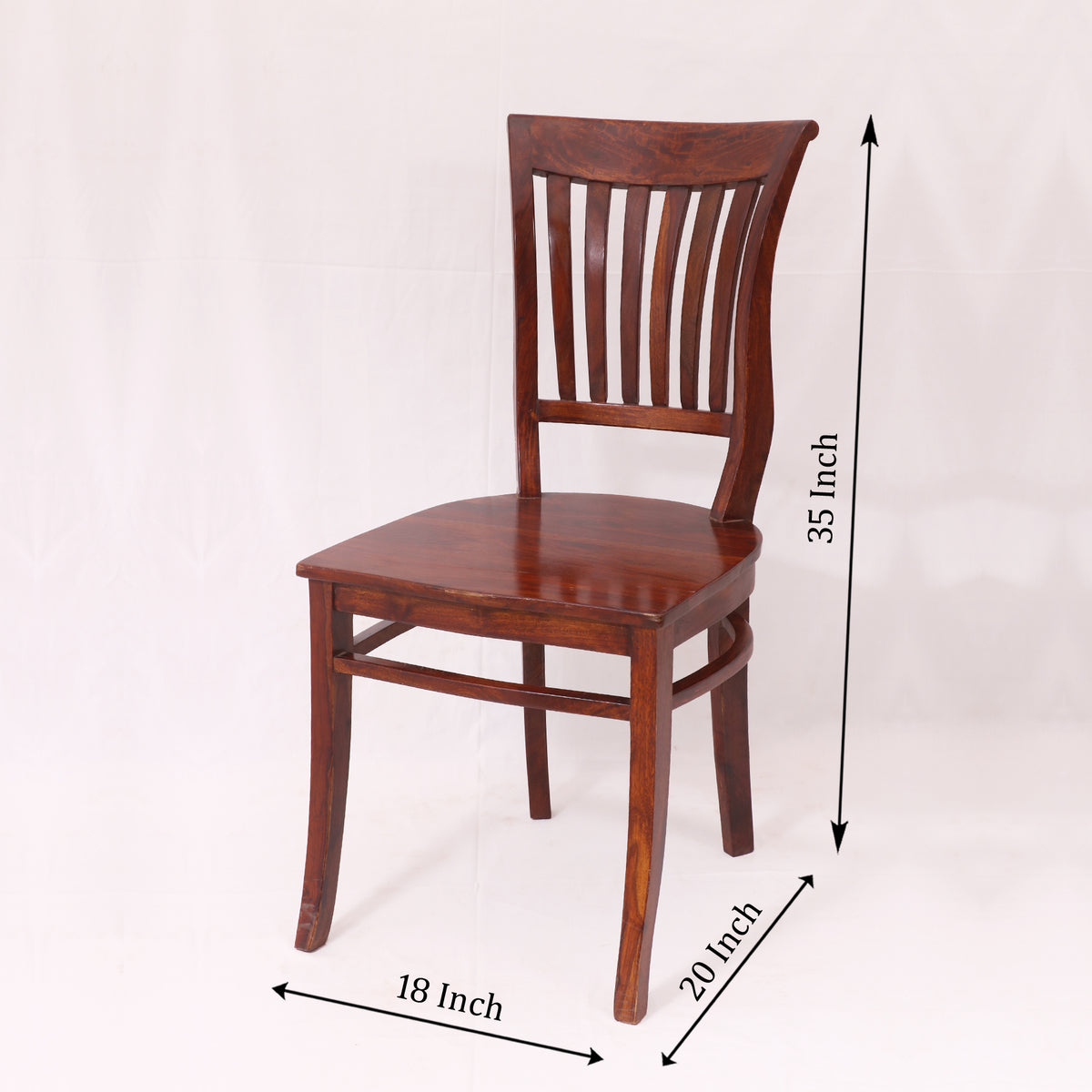 (Set of 2) Curvy Back Chair