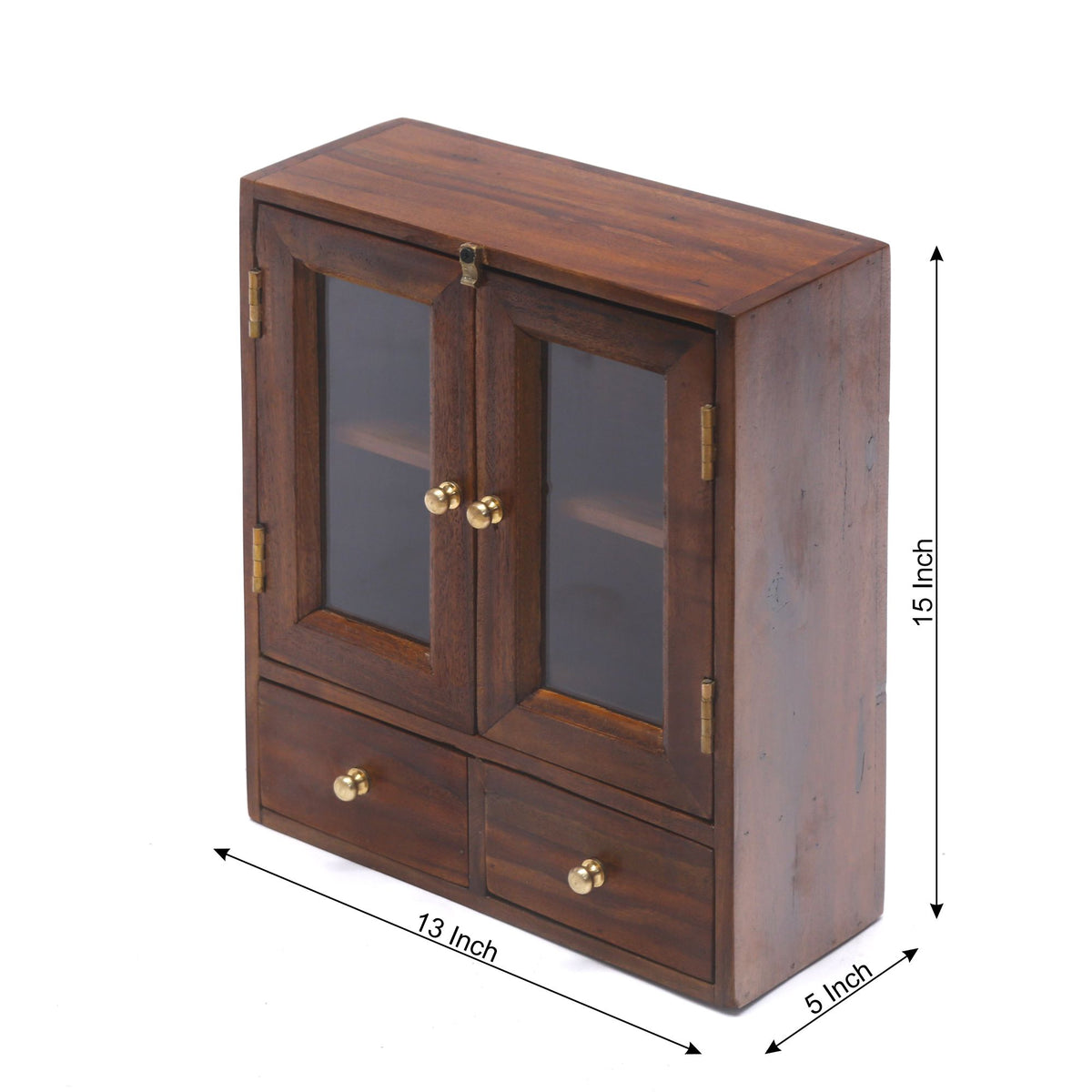 Two Drawer Compact Cabinet