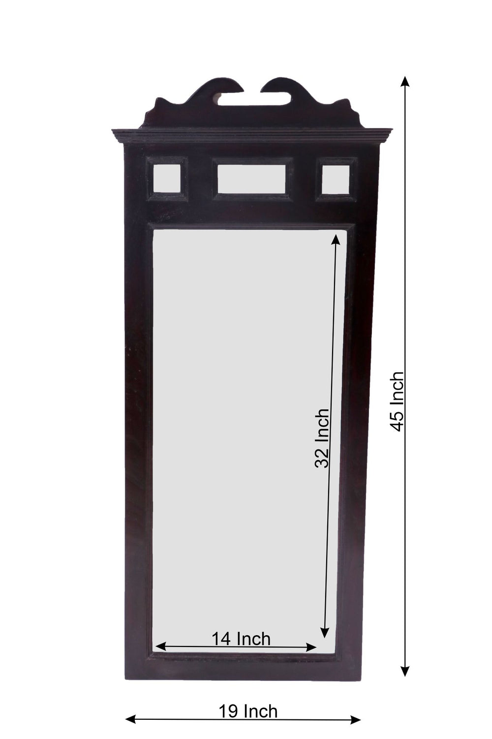 Traditionally designed Long Height Mirror