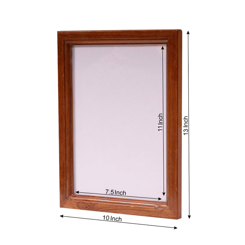 Teak wood Vintage A4 Concept Handmade Size Picture Frame