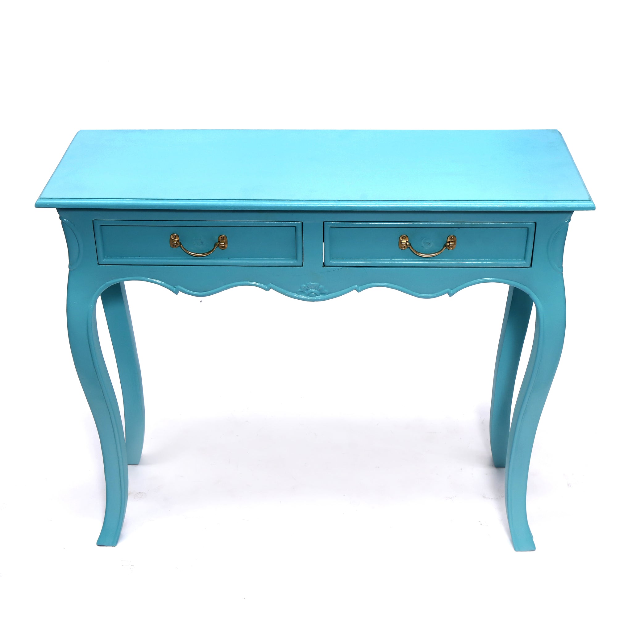 Upgrade Your Workspace with a Modern Wooden Curved-Leg Study Table