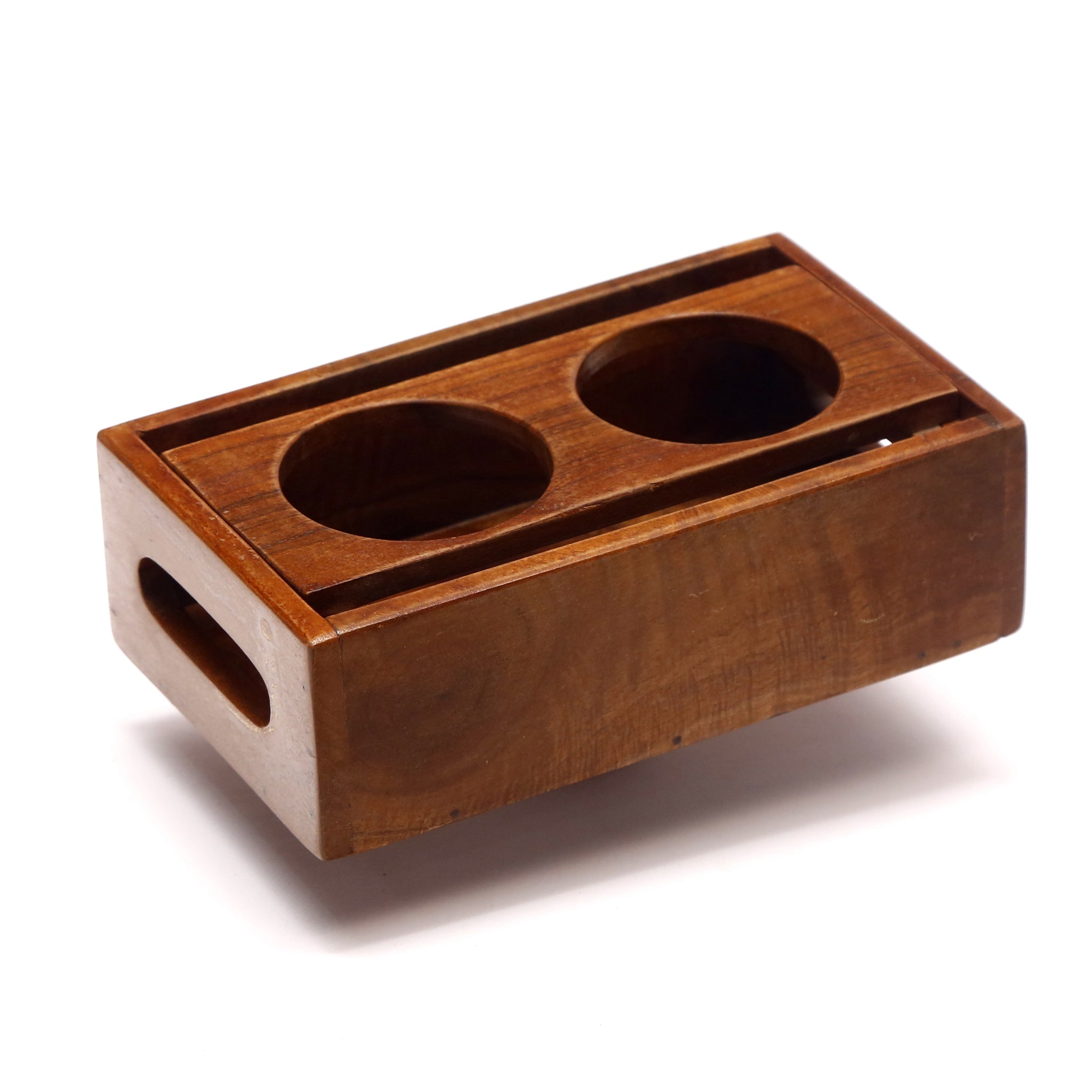 2 Glass Cafeteria Stand Tray