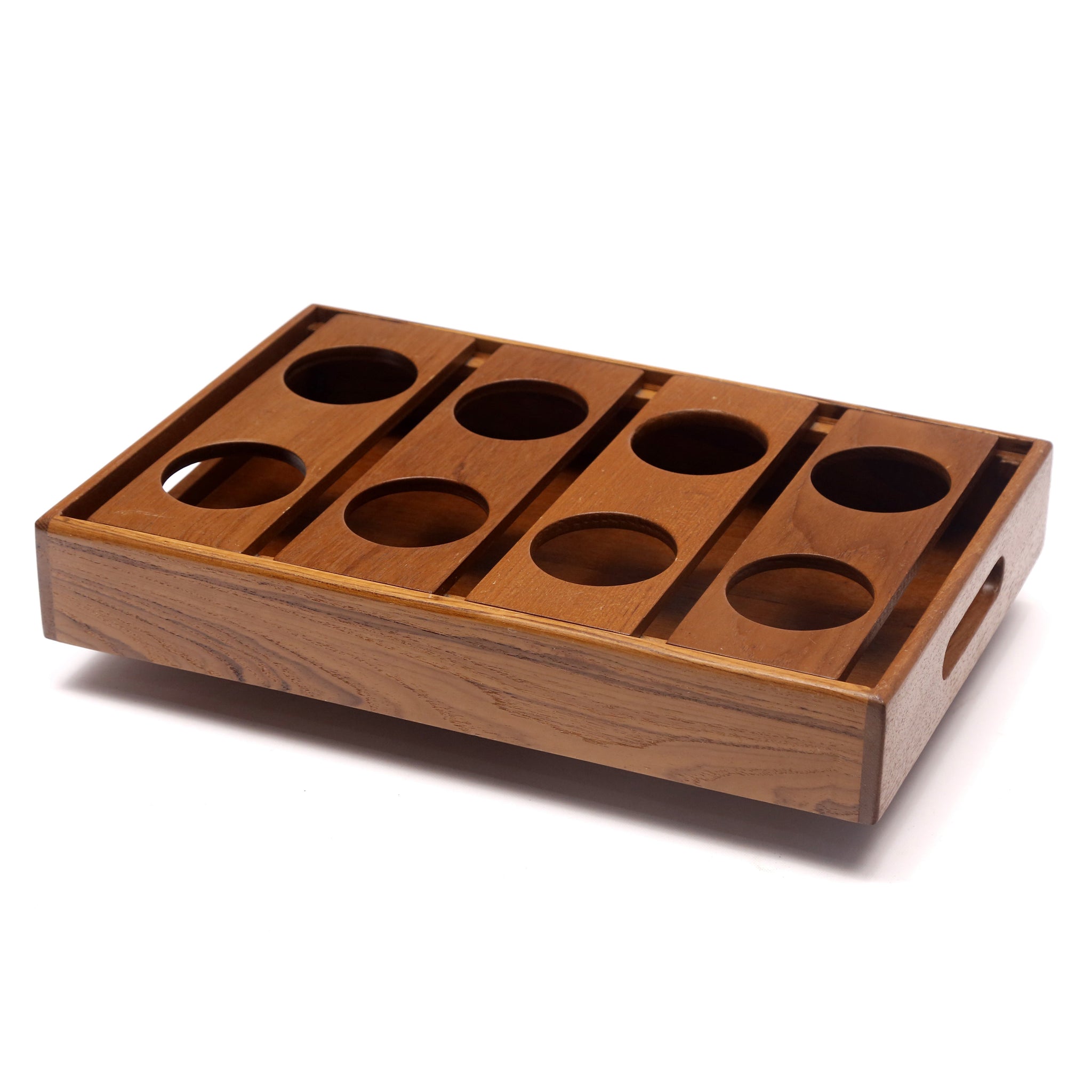 8 Glass Cafeteria Stand Tray