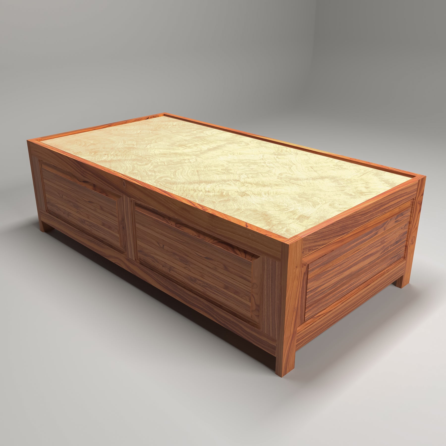 Enhance Your Space with a Classical Wooden Diwan - Natural Wood ...