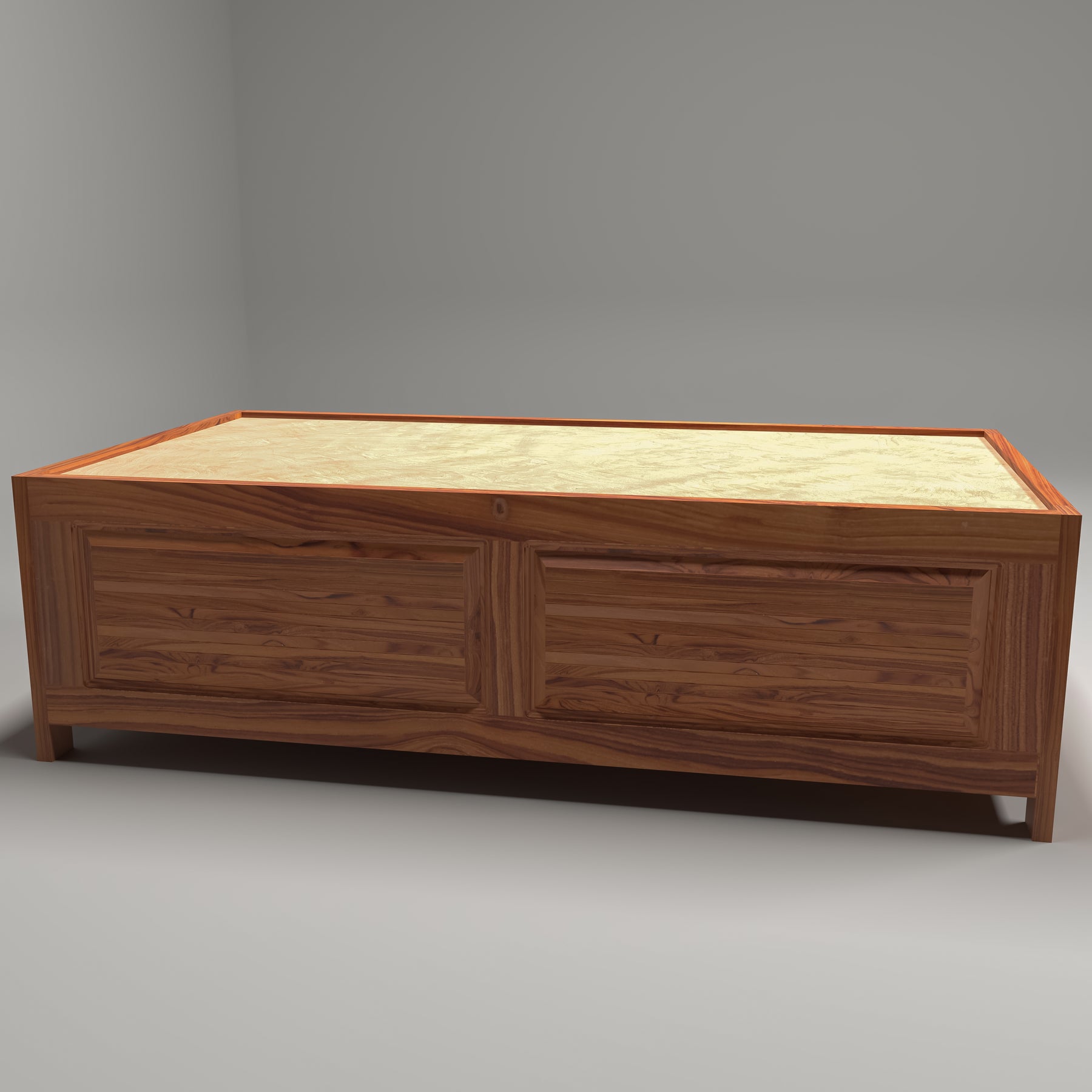 Enhance Your Space with a Classical Wooden Diwan - Natural Wood ...