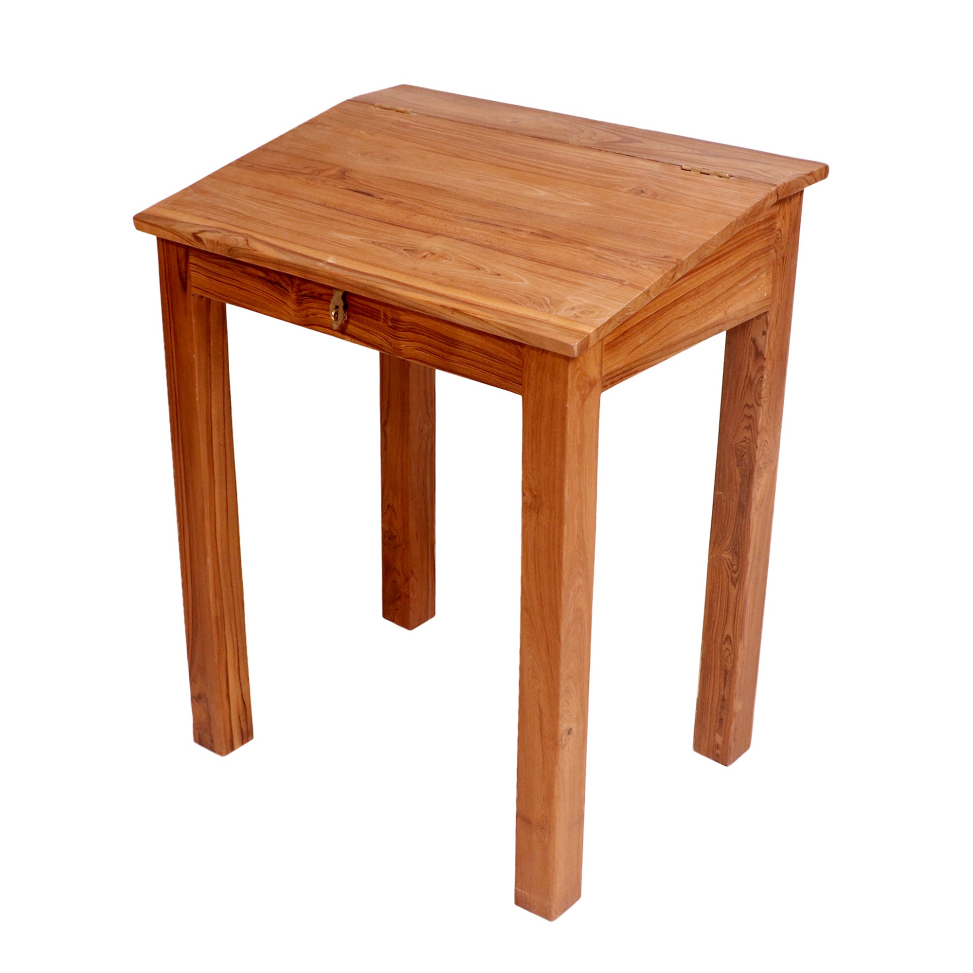 Compact traditional indian munim study table