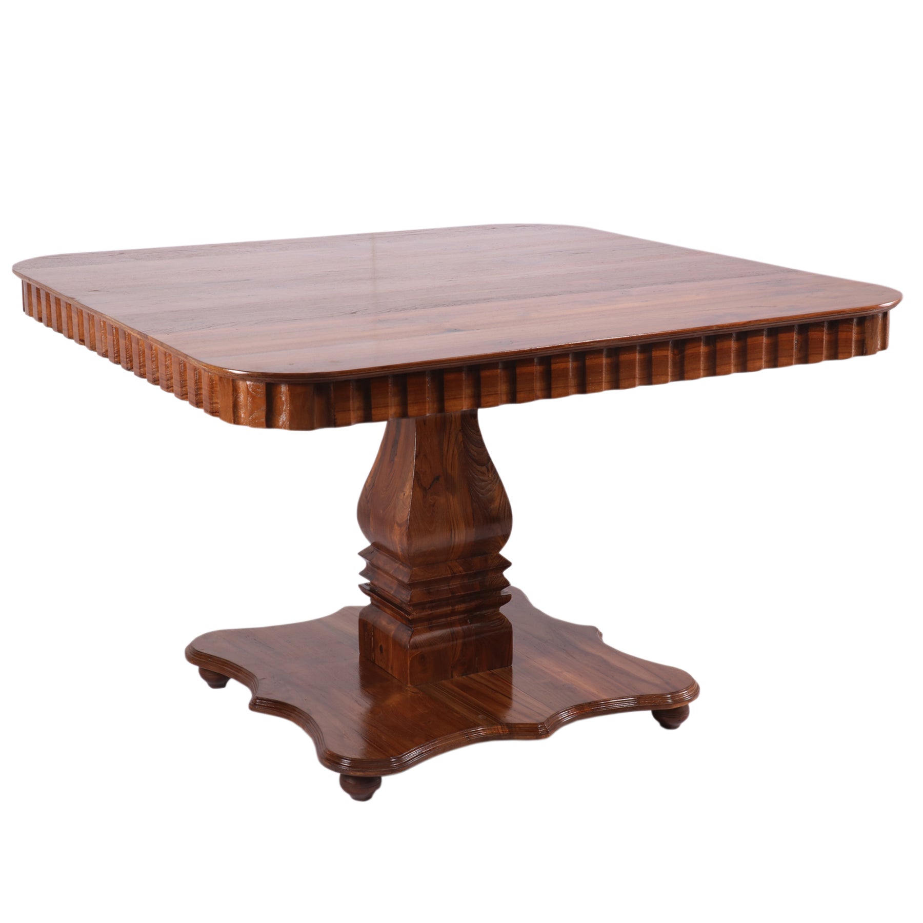 Elegant Rectangular Wood Dining Table - Perfect for Stylish Dining Spaces