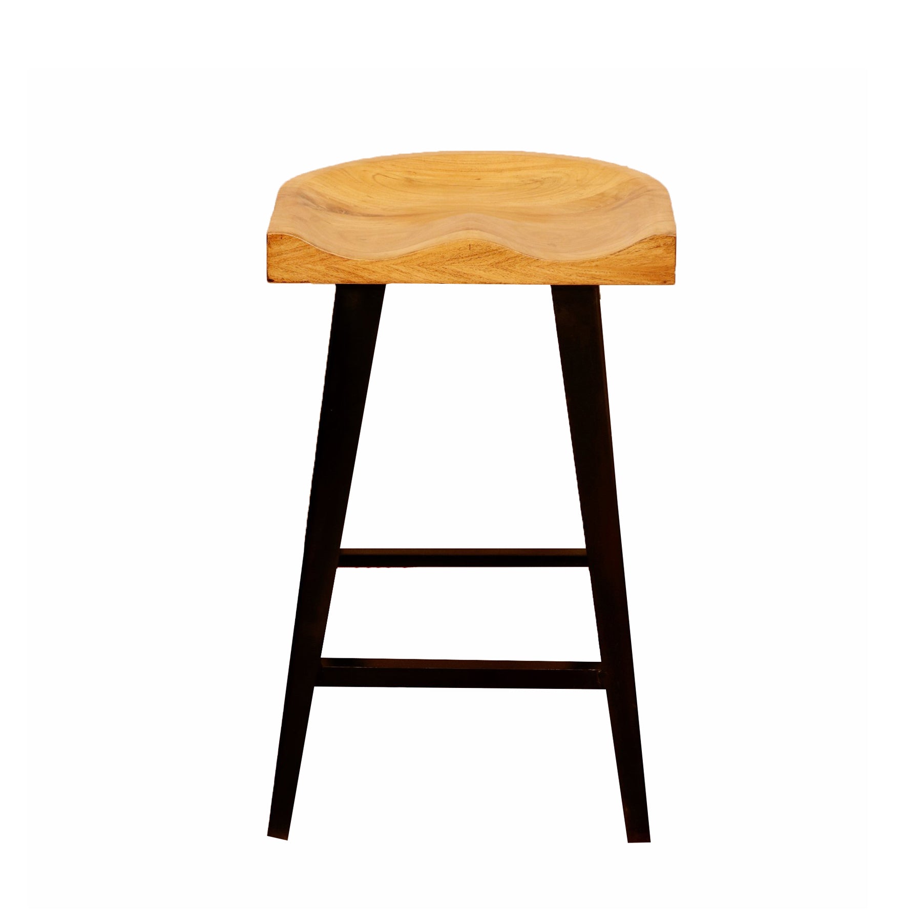 Asymmetrical Edge Bar Stool