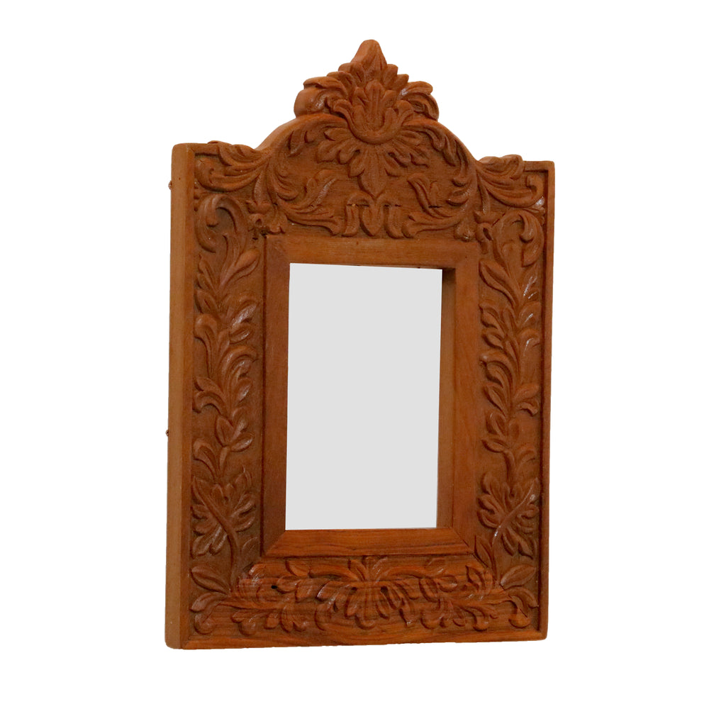 Wooden Mirror Design - Mirror with Wooden Frame | Woodsala