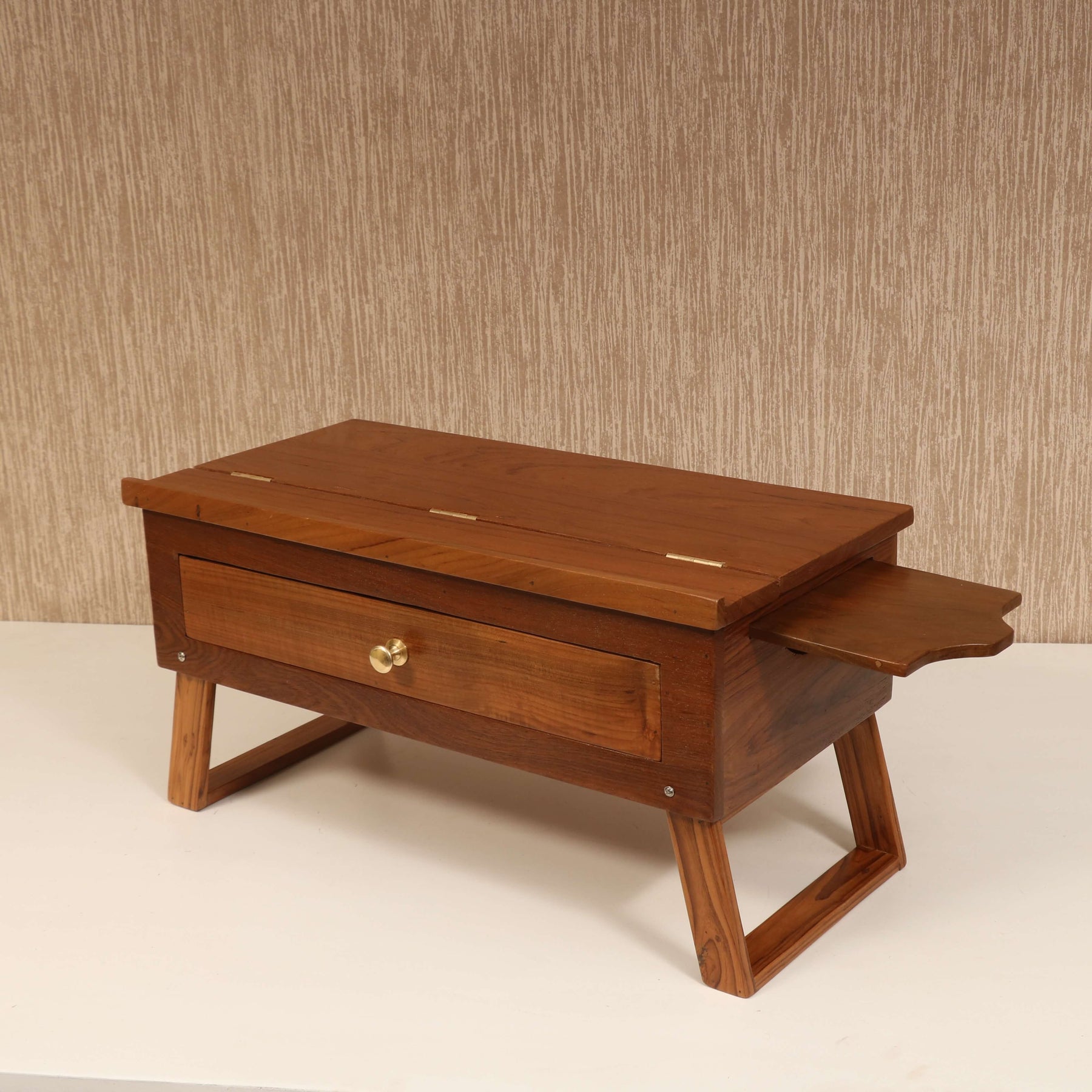 Solid Single Drawer Table