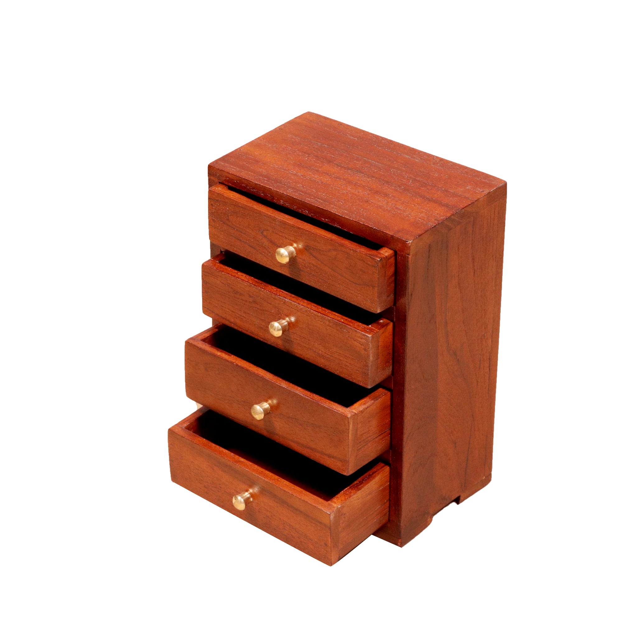 4 Drawer Compact flat concept desk organiser