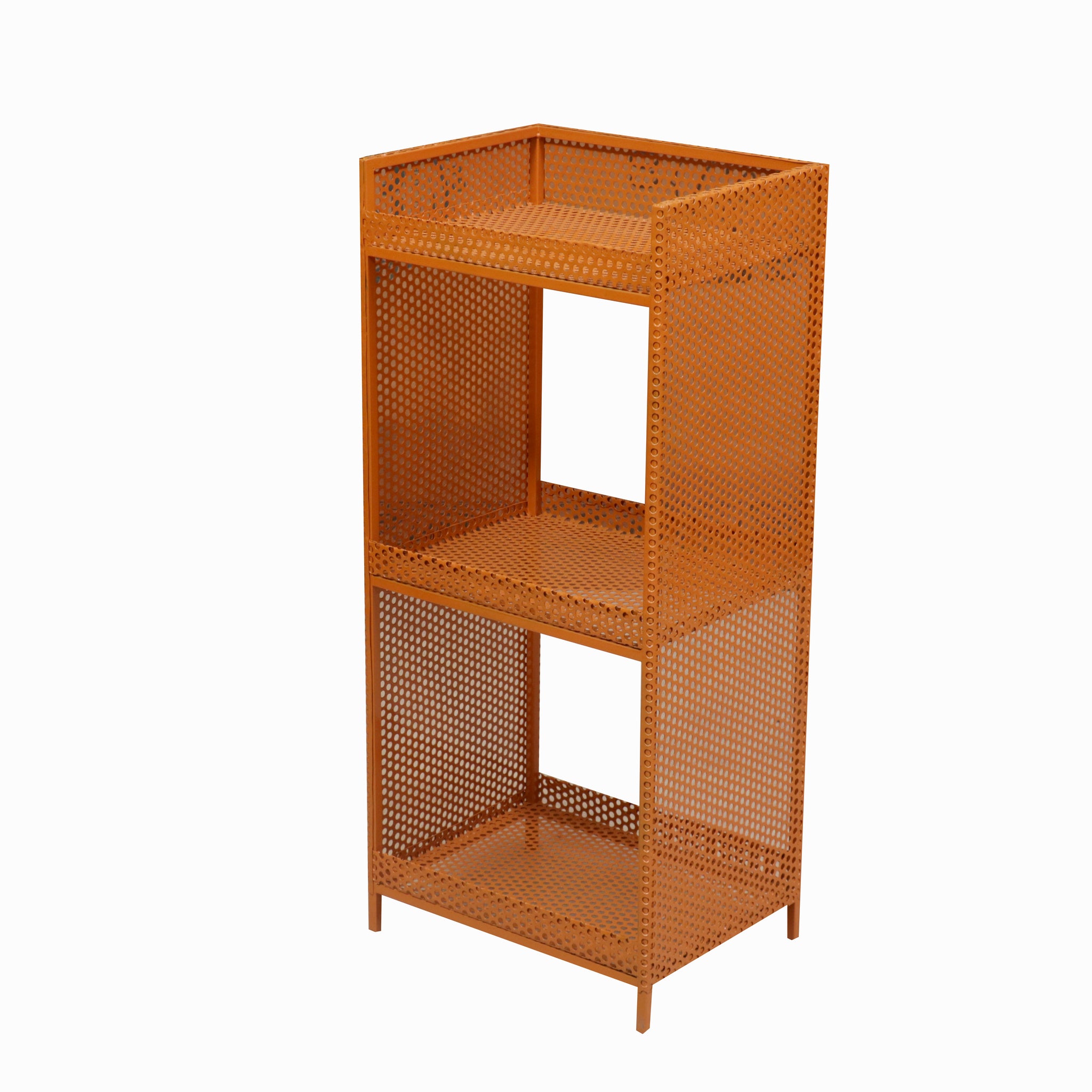 Sturdy 3-Rack Iron Stand: Organize with Style and Durability | Buy Now!