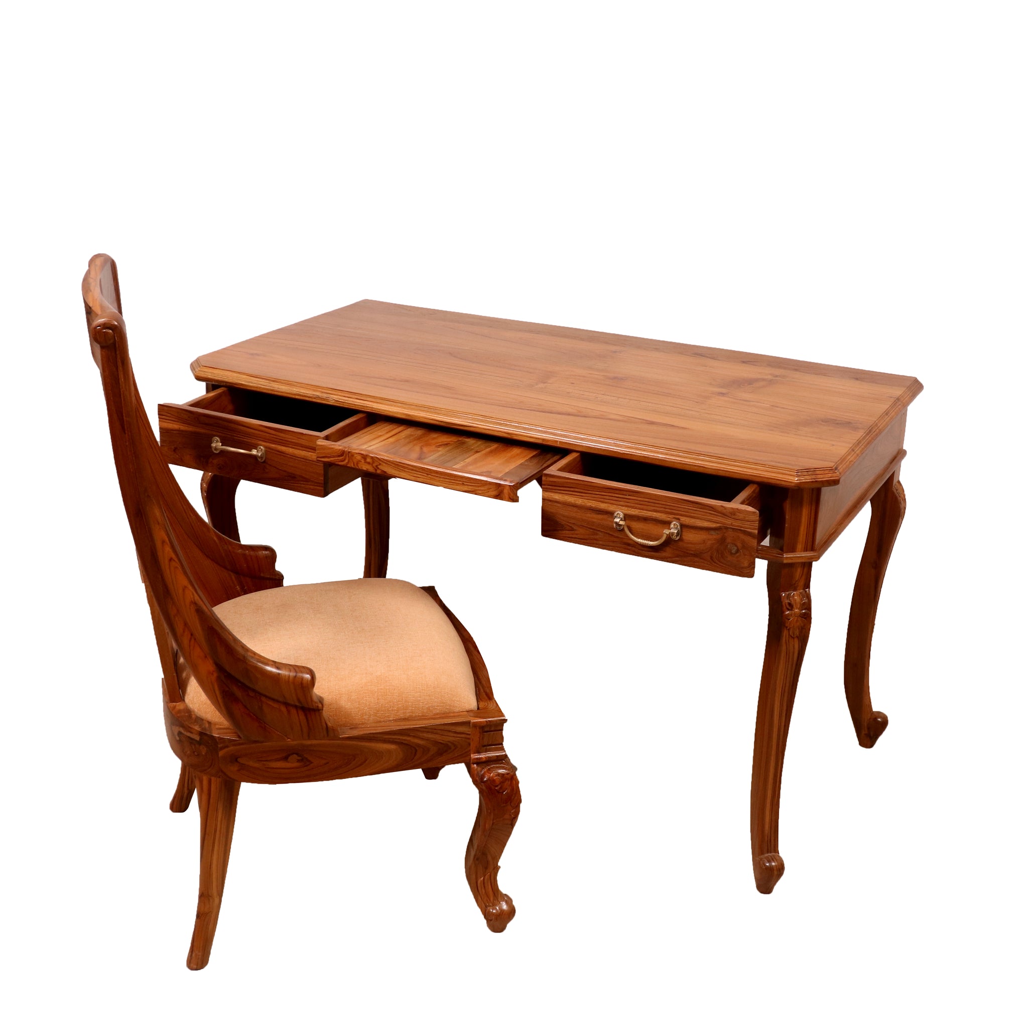 Vintage Charm and Functionality - Discover the Old School Study Table