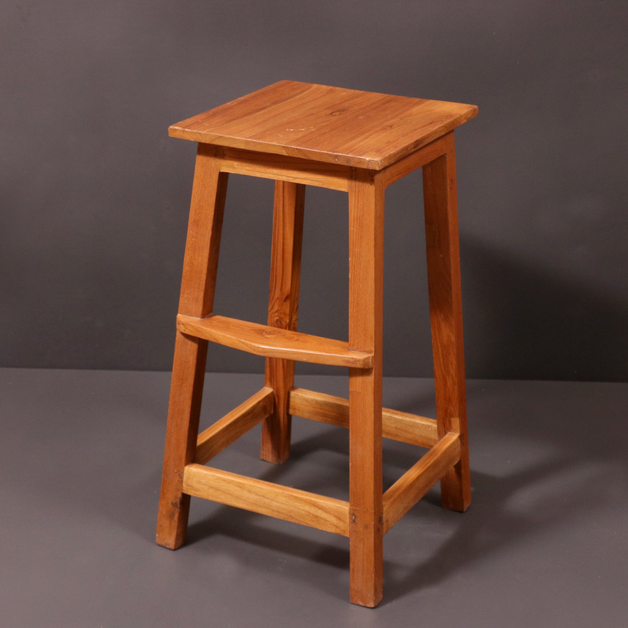 Teak Foot Rest Stool