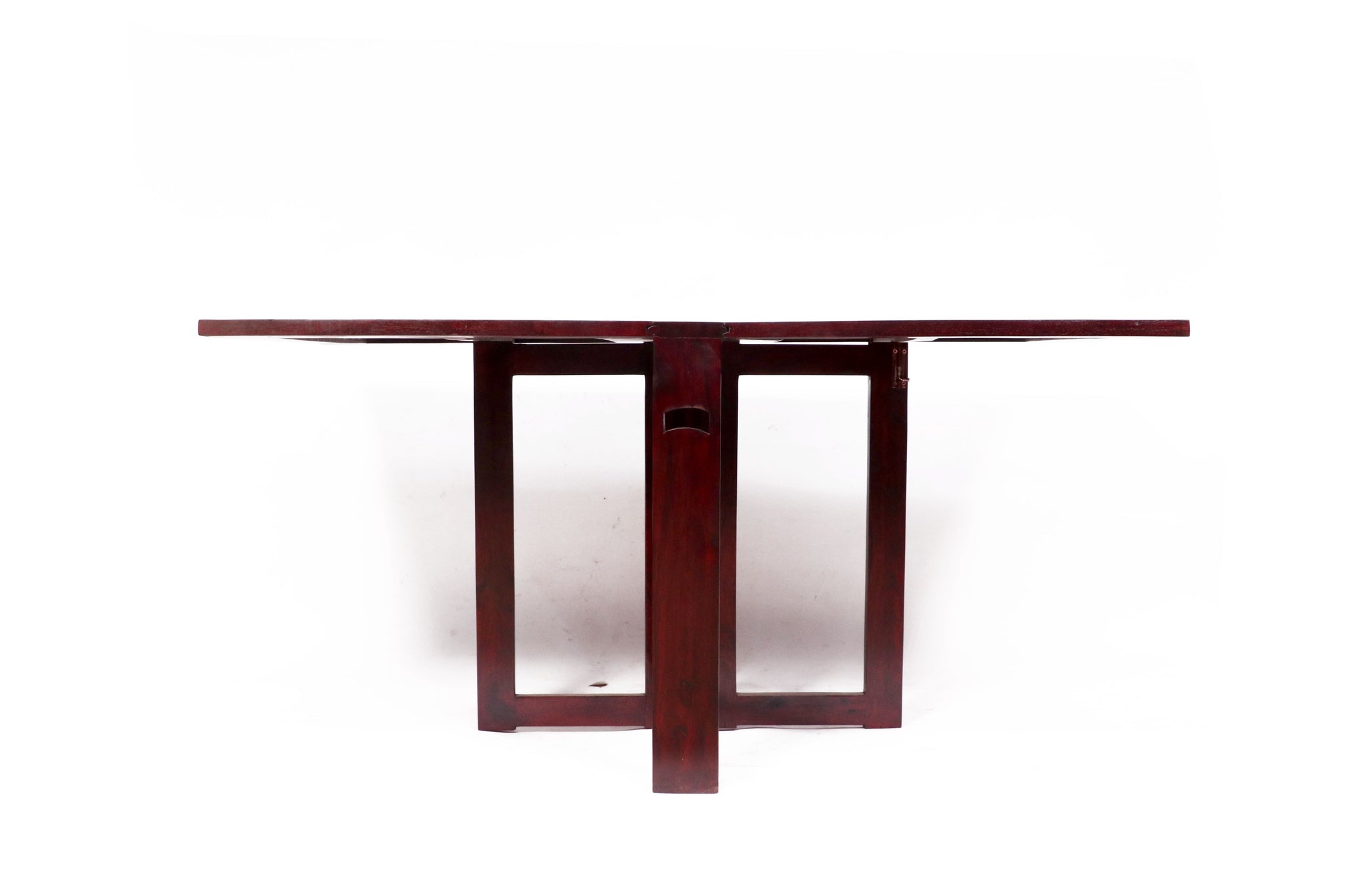 Mahogany 4 Seater Solid wood folding dining table