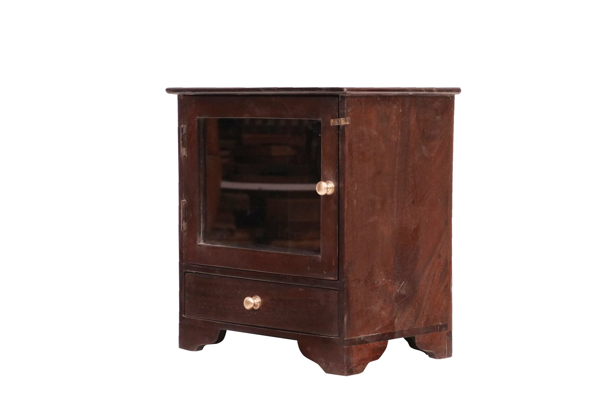 1 Door Single Drawer Wooden Wall Cabinet