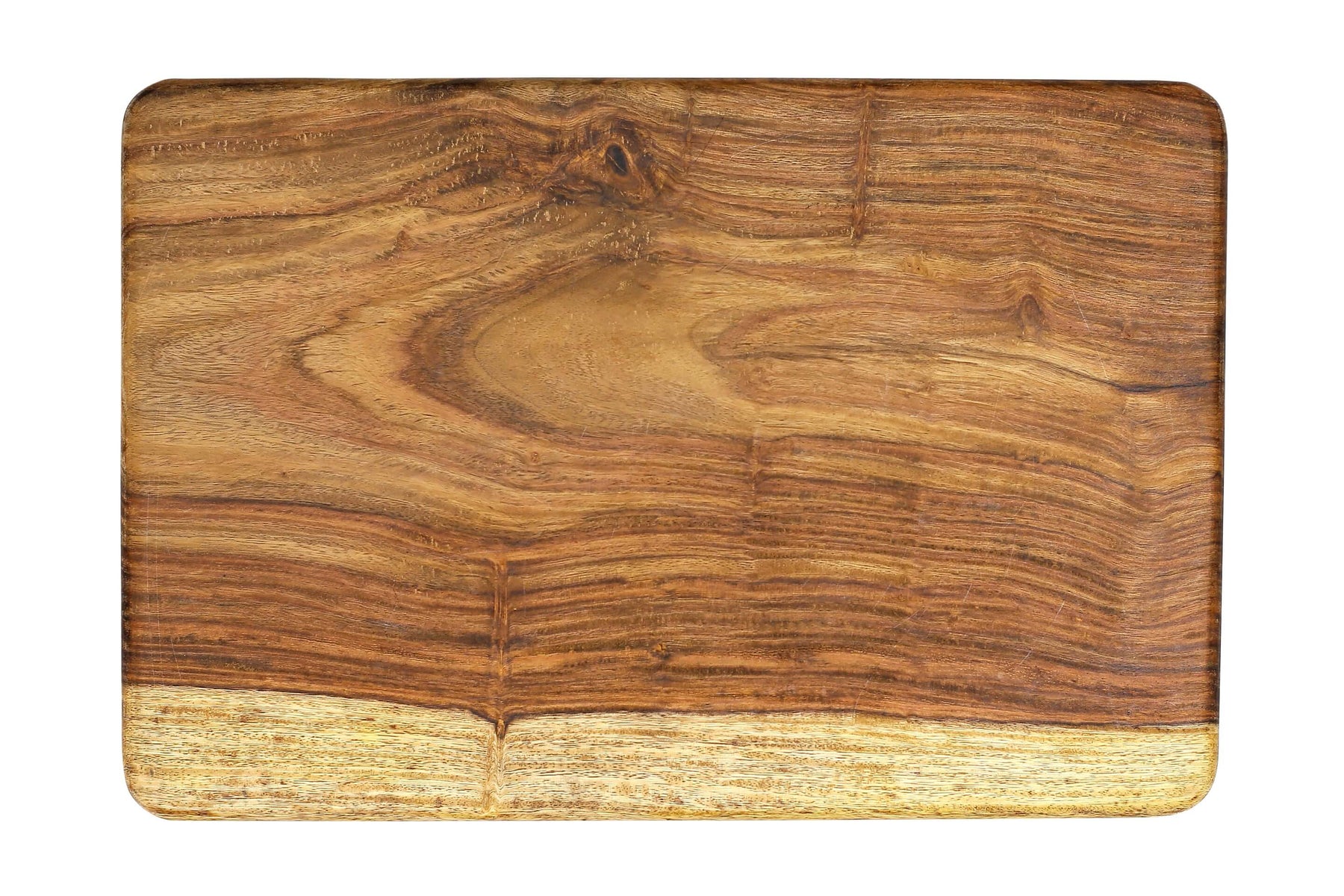 (Single wood) Rounded Edge Chopping Board