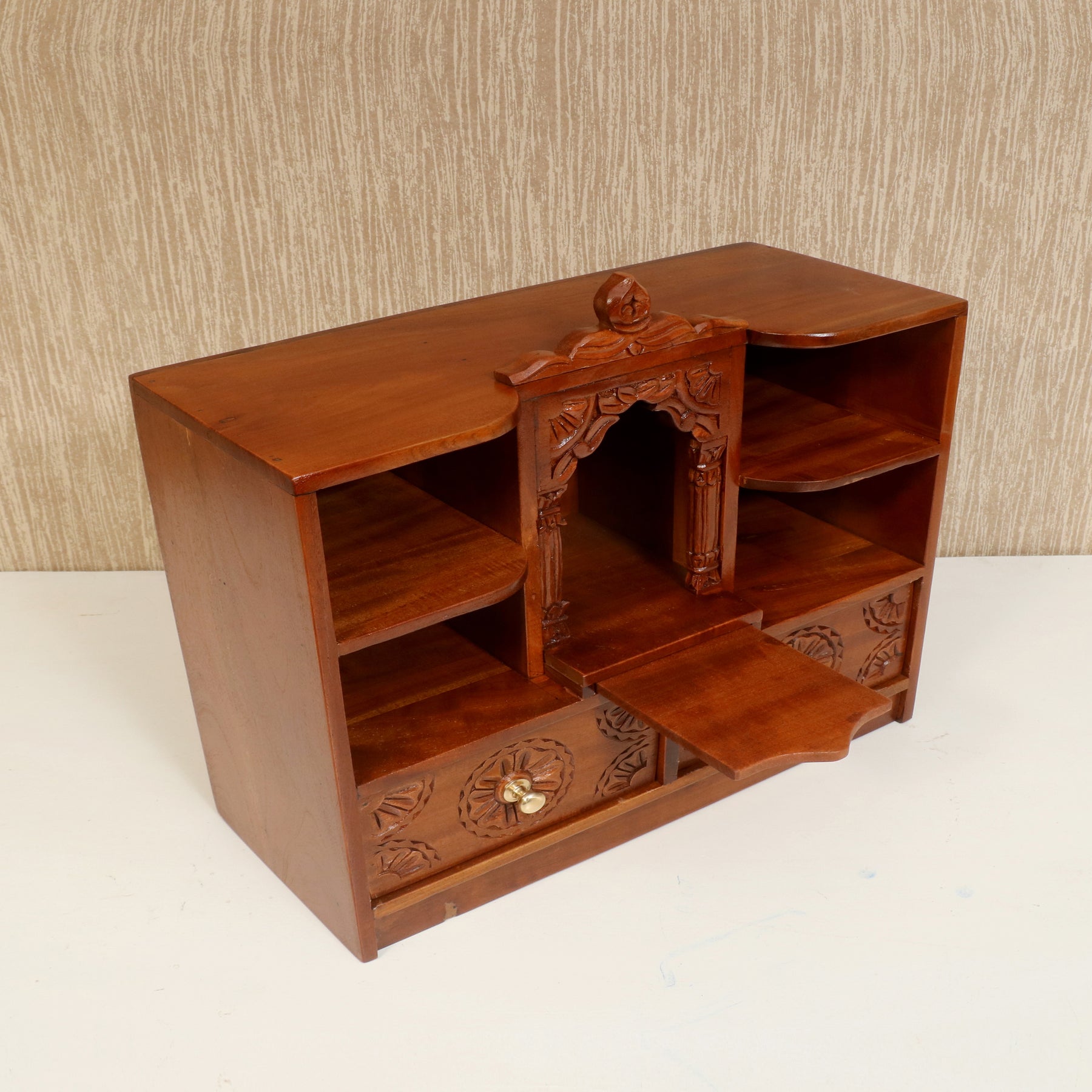2 Drawer Wall Hanging Temple