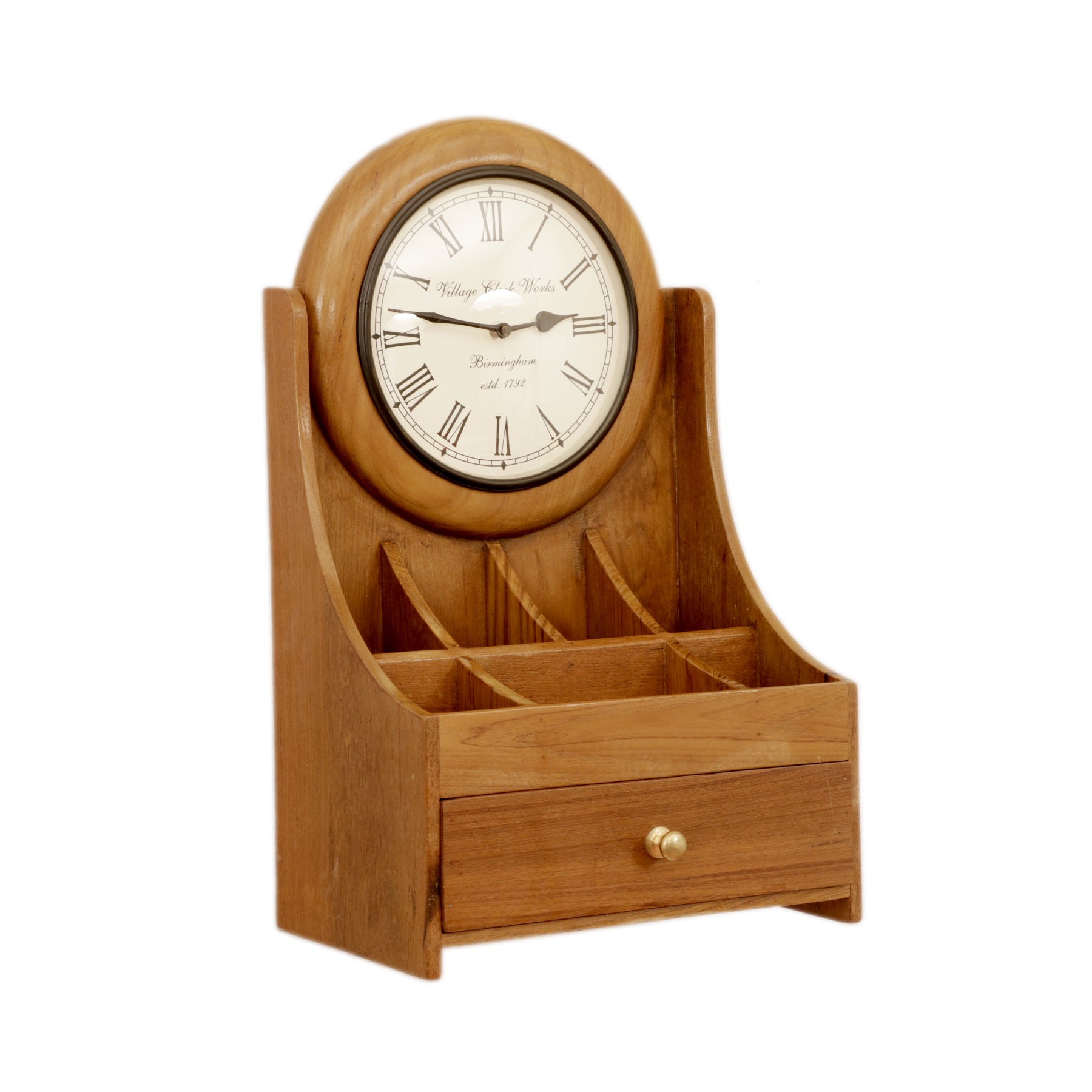 Storage Cabinet Clock