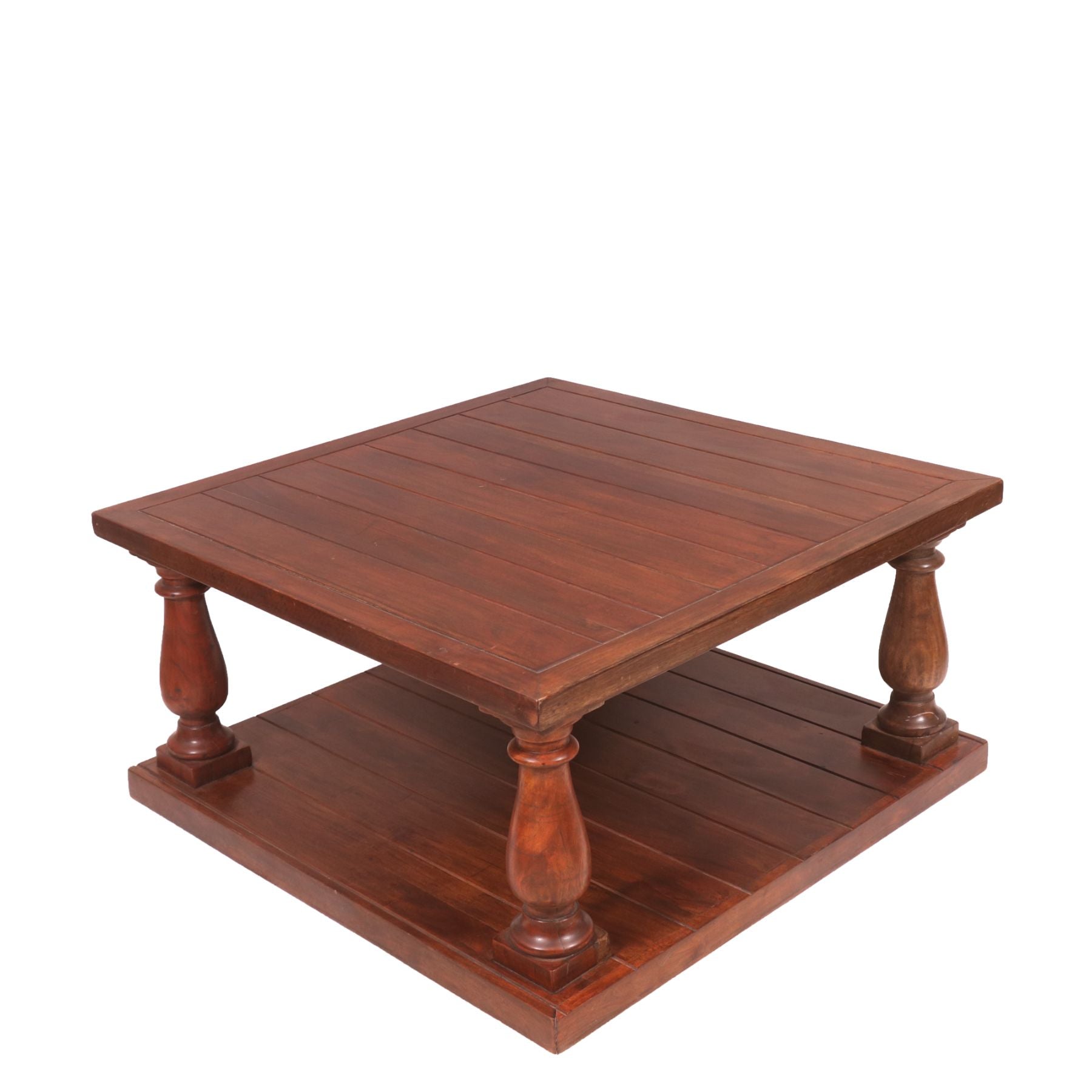 Timeless Elegance: Solid Wood Square Coffee Table - Enhance Your Living ...