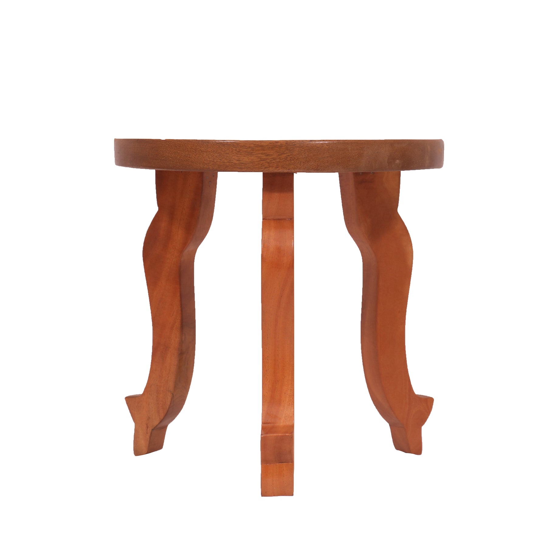 Round Top Wooden mukali manai Table – Woodshala
