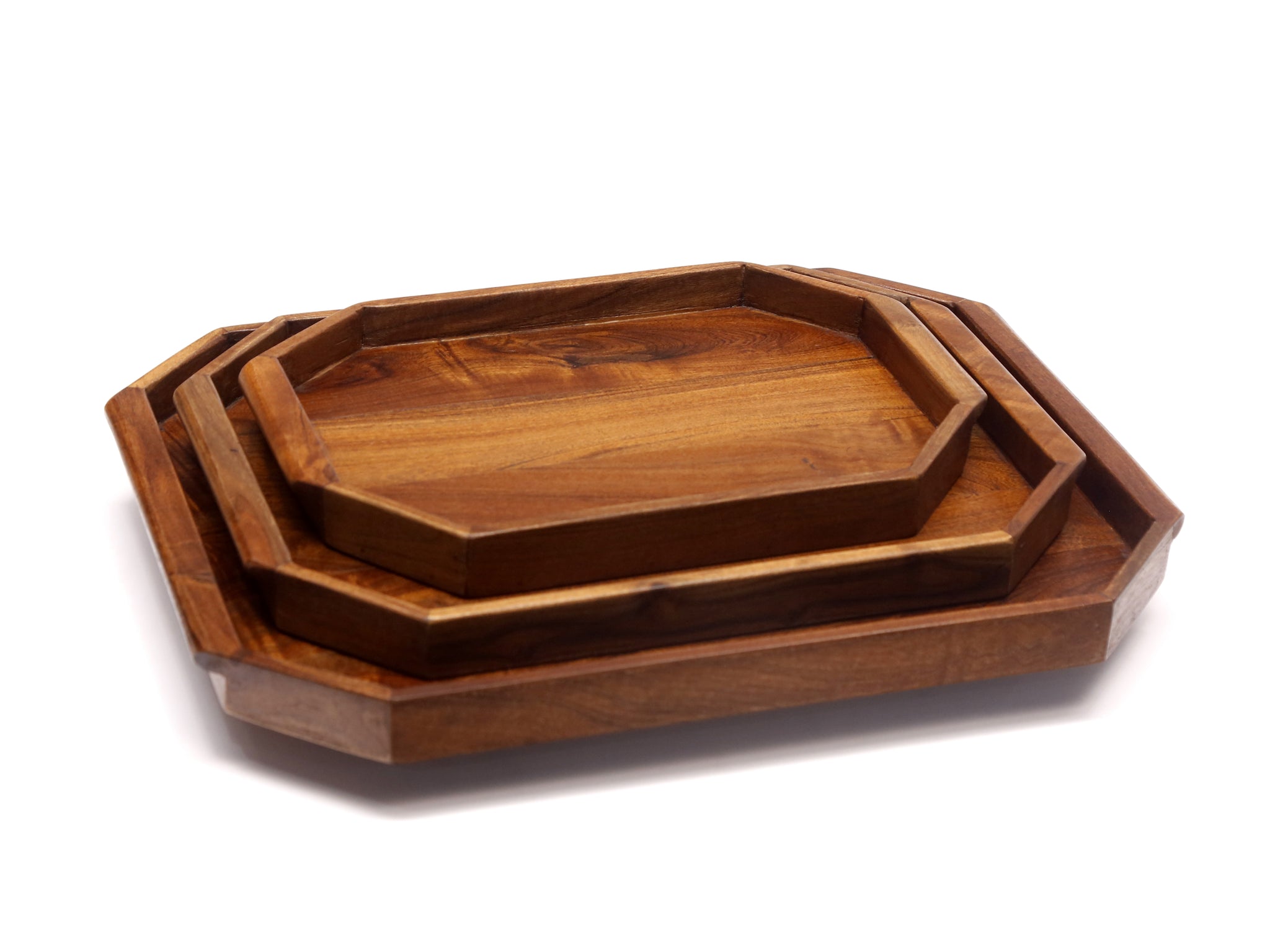 Folded Corner Tray Set - Set of 3