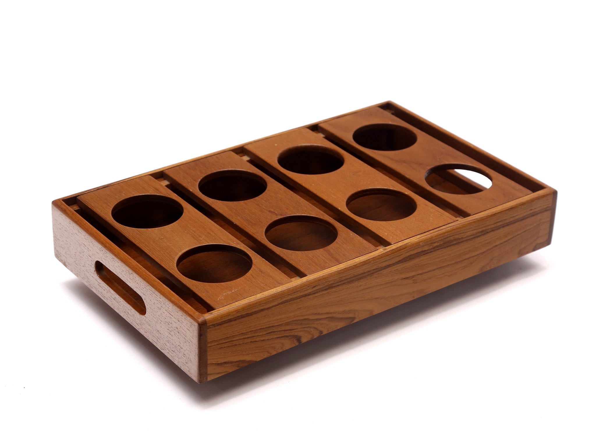 8 Glass Cafeteria Stand Tray