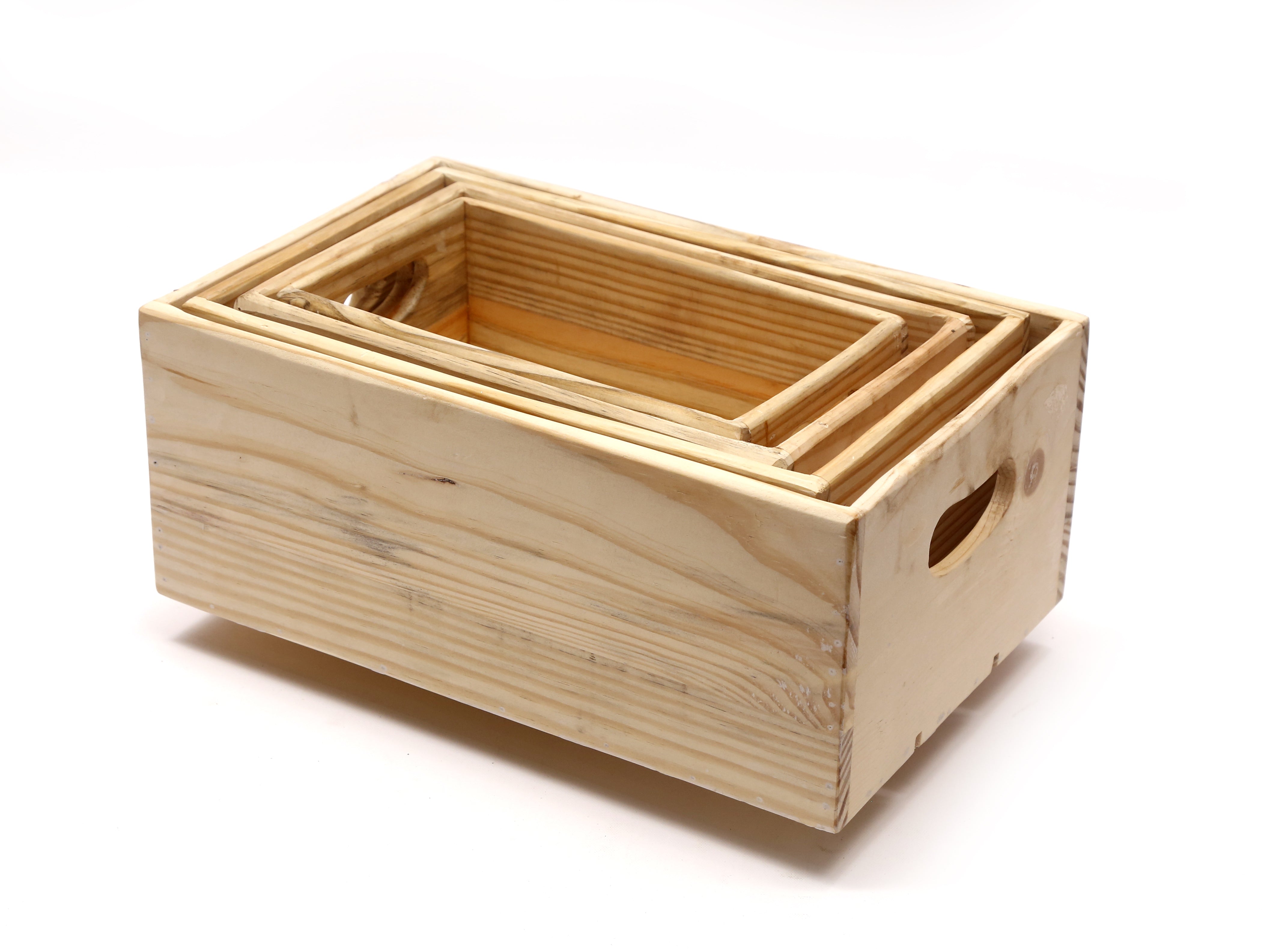 Pine wood boxes for sale store