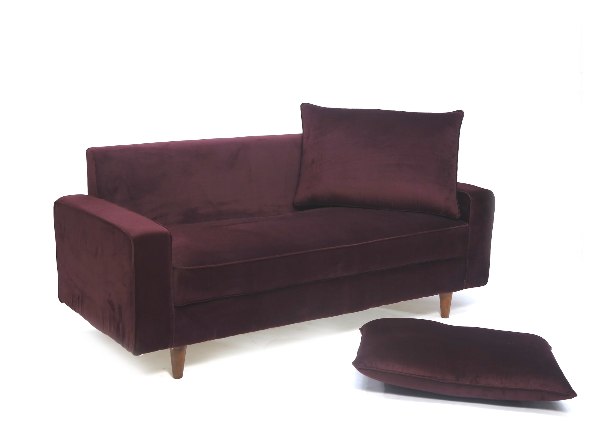 Upholstered Wide Sofa